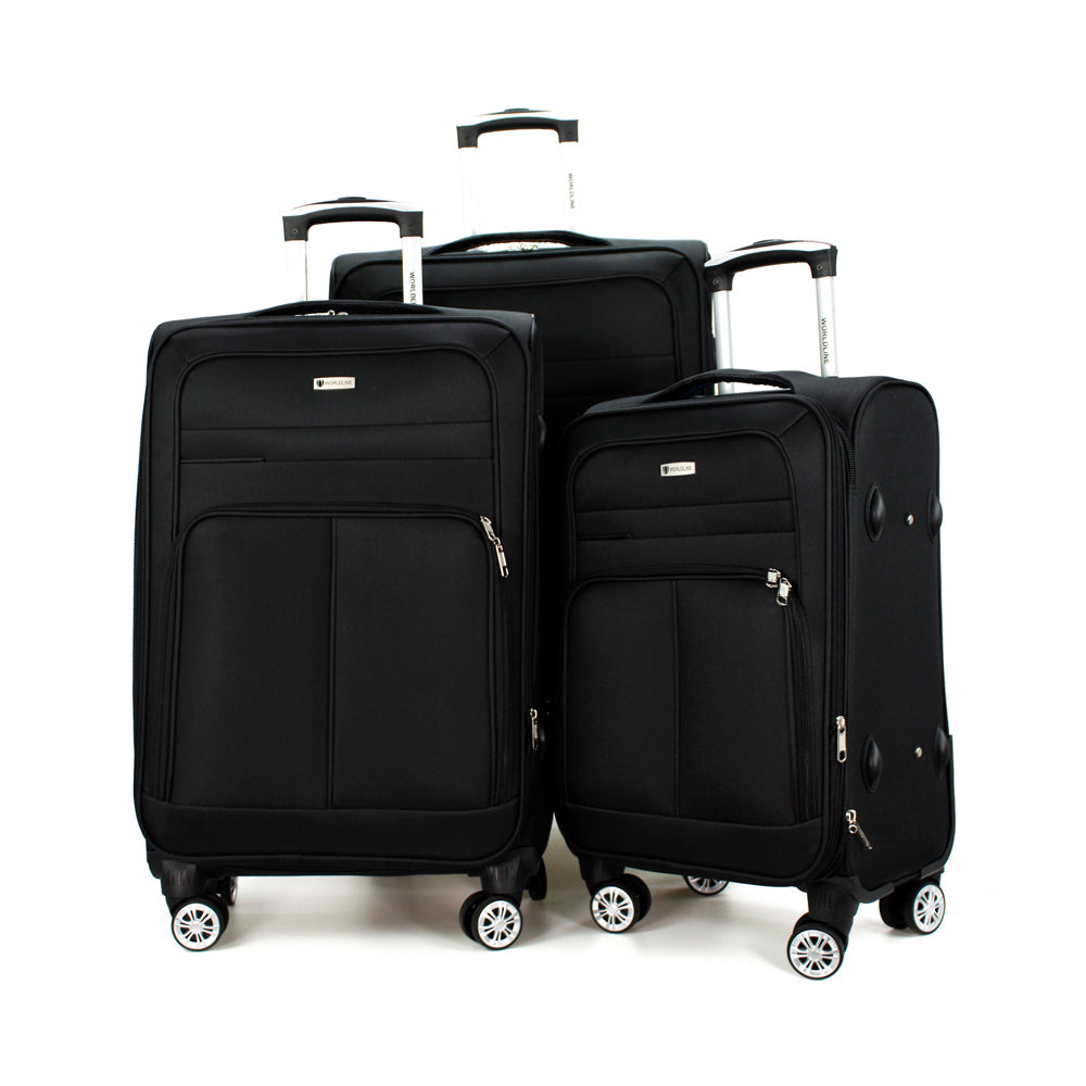 Valise de voyage Polyester Worldline 619 – Ensemble 3 Valises en Soute ...